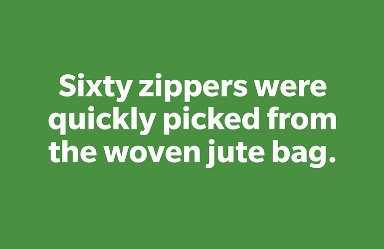 21 fun pangrams every word lover will appreciate | Reader's Digest New ...